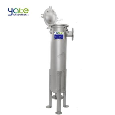 China Stainless Steel 304/316 Bag Filter Housing 10 Bar Industrial Liquid Filtration 1-24 Bags for sale