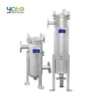 China Stainless Steel 304 316 Bag Filter Housing 10 Bar Industrial Liquid Filtration 1 to 24 Bags for sale