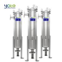 China Stainless Steel 304/316 Bag Filter Housing 10 Bar 0.2-200 Micron for Industrial Liquid Filtration for sale
