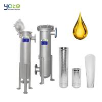 China Stainless Steel 304 316 Bag Filter Housing 10 Bar Industrial Liquid Filtration 1 to 24 Bags for sale
