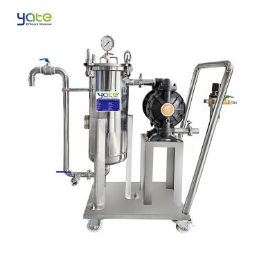 China Stainless Steel 304 316 Bag Filter Housing 16 Bar 0.5-500 μm for sale