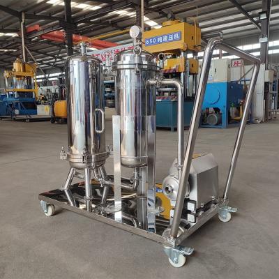 China Stainless Steel Bag Filter Housing 1.6 MPa 0.5-500 Micron Filtration for sale