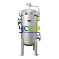 China Stainless Steel Bag Filter Housing 16 Bar 0.5-500 μm for Wine Filtration for sale
