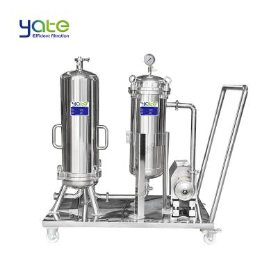 China Stainless Steel Bag Filter Housing 16 Bar Pressure for Wine Filtration 304 316 for sale