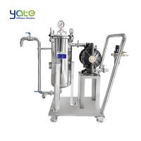 China Stainless Steel Bag Filter Housing 16 Bar 0.5-500 μm for Wine Filtration for sale