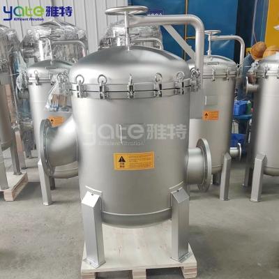 China Industrial Stainless Steel 304 Bag Filter Housing 5 Micron 16 Bar Multi Bag Filtration System for sale