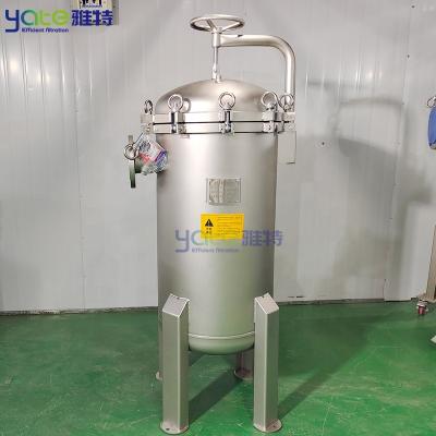China Stainless Steel 304 Multi Bag Filter Housing 10 Bar 0.5-200 Micron Liquid Solid Separation for sale