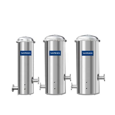 China 0.1 Micron Pleated Filter Cartridges 10-40 Inch with 0.6Mpa Stainless Steel Housing for sale