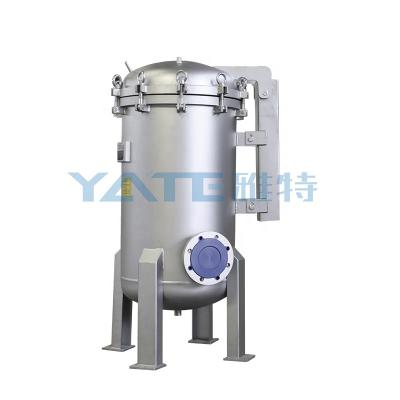 China Stainless Steel Multi Bag Filter Housing 1-60 Bags Quick Opening DN50-DN300 0.6MPa for sale