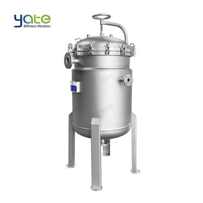 China Stainless Steel 304 316L Multi Bag Filter Housing 1-24 Bags 16 Bar 0.5-500 Micron for sale
