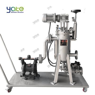 China Industrial Waste Water Filtration High Viscosity Automatic External Scraper Self Cleaning Filter Housing Machine for sale