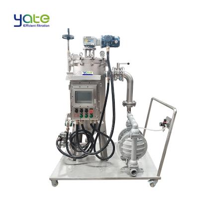 China Chemical Solution Explosion-proof Internal Scraper Self-cleaning Filter 0.8MPa 20-1000um for sale