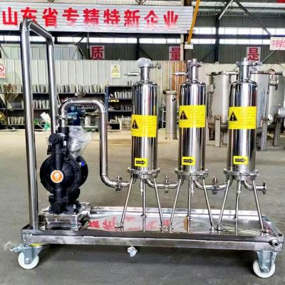 China Stainless Steel Bag Filter Housing 304 316 0.2-200 Micron for Food Beverage Water Treatment for sale