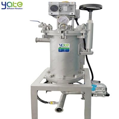 China 304 SS Self-cleaning Stainless Steel Full Auto Scraper Filter for Thickened Juice Concentrate Food Processing for sale