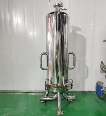 China Sanitary Grade 10 Inch 30 Inch Stainless Steel Single Multi Cartridge Filter Housing for Beer Wine Oil for sale