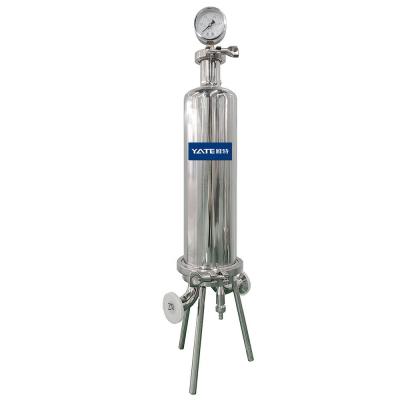 China Polished 316 Stainless Steel Membrane Pleated Filter Cartridge Liquid Filter Machine 10 to 40 Inch for sale