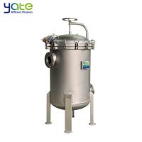 China 304 316L Stainless Steel Multi Bag Filter Housing for Industrial Water Treatment 6 Bag for sale