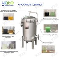 China Stainless Steel 304 316L Multi Bag Filter Housing for Industrial Water Treatment High Flow Filtration for sale