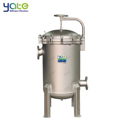 China 304 316 Stainless Steel Multi Bag Water Filter Housing for Industrial Process Filtration 1 1000 Micron for sale