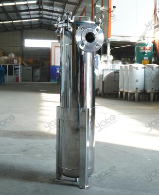 China Stainless Steel 304 316 Single Bag Filter Housing 0.5-1000 Micron for Paint Ink Adhesive for sale
