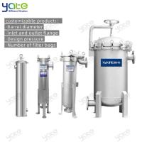China Economical Single Bag Filter Housing 304/316L CE for Dairy Juice Beverage Filtration 0.5-1000 Micron for sale