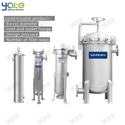 China Economical Single Bag Filter Housing 304/316L CE for Dairy Juice Beverage Filtration 0.5-1000 Micron for sale