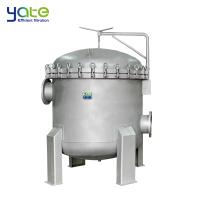 China 304 316L Stainless Steel Multi Bag Filter Housing 1-1000 Micron for High Flow Water Treatment for sale