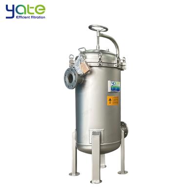 China Industrial Multi Bag Filter Housing 304 316L 2-24 Bags High Flow Low Pressure Drop for Water Treatment for sale
