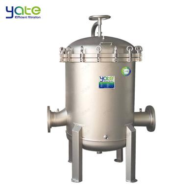 China 304/316L Stainless Steel Multi-Bag Filter Housing for Industrial Water Treatment 0.5-1000 Micron for sale