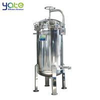 China Sanitary SS316L Multi Bag Liquid Filter 304 316 Easy Disassembly for Food Beverage Juice Syrup Edible Oil Dairy Processing for sale