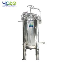 China 304 316 Stainless Steel Multi Bag Filter 0.1um High Precision Industrial Chemical Paint Wastewater Treatment for sale