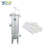 China Stainless Steel Cartridge Filter Housing SS304 316 1.0MPa for Industrial Water Treatment for sale