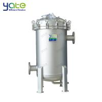 China Stainless Steel Multi-Bag Filter Housing 1-24 Bags 0.6MPa Industrial Liquid Filter for Water Treatment for sale