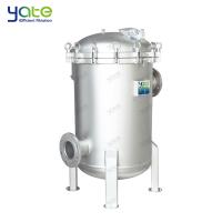 China Customized Stainless Steel Multi-Bag Filter Housing 1-24 Bags 0.6MPa for Beer Wine Clarification for sale