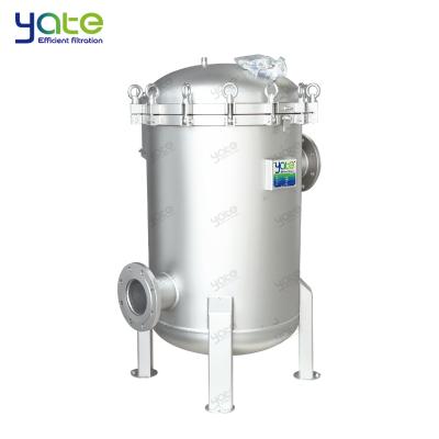China Customized Stainless Steel Multi-Bag Filter Housing 1-24 Bags 0.6MPa for Beer Wine Clarification for sale