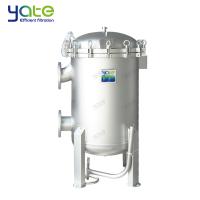 China Stainless Steel Multi Bag Filter Housing 1-24 Bags 0.6MPa for Chemical Liquid Filtration for sale