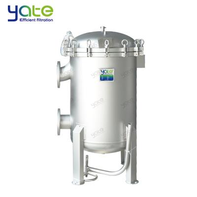 China Stainless Steel Multi Bag Filter Housing 1-24 Bags 0.6MPa for Chemical Liquid Filtration for sale