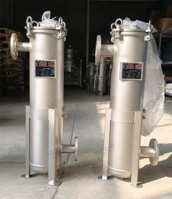 China 304 316L Stainless Steel Single Bag Filter Housing 0.5 1000 Micron for Waste Water Treatment for sale
