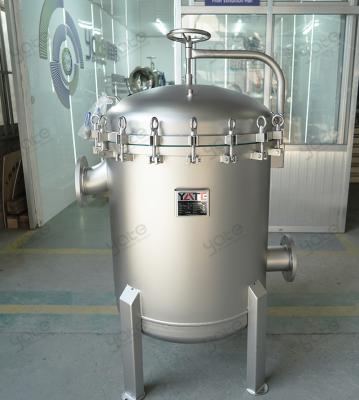 China Industrial Multi-Bag Filter Housing 1-24 Bags 0.6MPa High Pressure Resistant Customizable for sale
