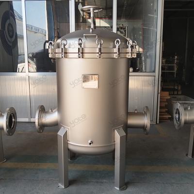 China Stainless Steel 304 316 Single Bag Filter Housing 0.5-1000 Micron for Industrial Water Filtration for sale