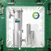 China 304 316 Stainless Steel Single Bag Filter Housing 360 Degree Sealing for Industrial Wastewater Filtration for sale