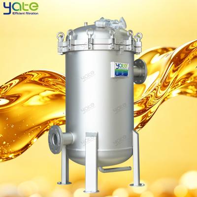 China Food Grade SS316L Multi Bag Filter Housing 1-24 Bags 0.6MPa for Edible Oil Juice Filtration for sale