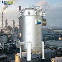 China High Pressure Multi Bag Filter System 1-24 Bags 0.6MPa for Chemical Waste Water Treatment for sale