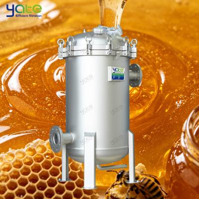 China Sanitary Grade Stainless Steel Multi Bag Filter Housing 1-24 Bags 0.6MPa for Beverage Brewing for sale