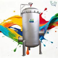 China High Flow Cartridge Filter SS316L Anti-block Housing For Water-based Paint Printing Ink Chemical Resin Solvent Impurity Removal Filtration for sale