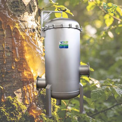 China Cartridge Filter Housing For Water-based Paint Printing Ink Chemical Resin Solvent Impurity Removal Filtration for sale
