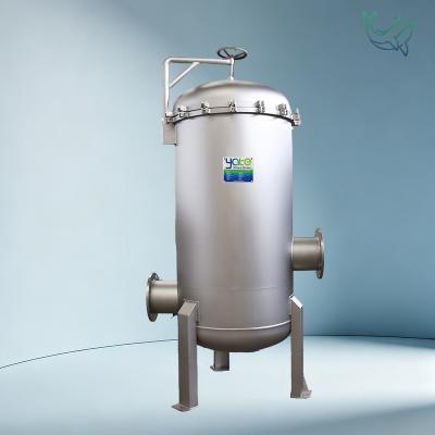 China Sanitary High Flow Cartridge Filter For Cosmetic Raw Liquid Biochemical Agent Fine Filtration Production Line Vesse for sale