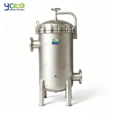 China Easy Bag Change Multi Bag Filter Housing Electronics Ultrapure Water Wafer Cleaning Chemical Liquid Filtration for sale