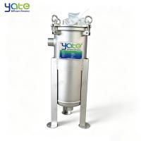 China Sanitary SS304/316 Bag Filter Housing Industrial Bag Filter For Syrup Production Glucose Syrup Jam Solid Residue for sale