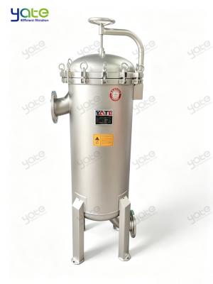 China Hige Flow Cartridge Filter Housing For Cooling Water Circulation System Dirt Interception Processing for sale